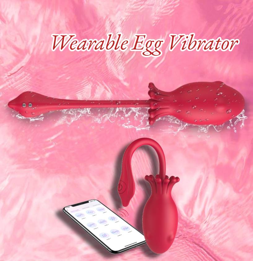 Phobe App Controlled Wearable Egg Vibrator | Rolling Beads Smart Weara ...